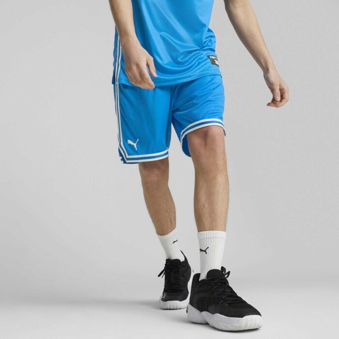 Puma HOOPS TEAM GAME SHORT - Basketballshorts - blau | SPORTISIMO.DE