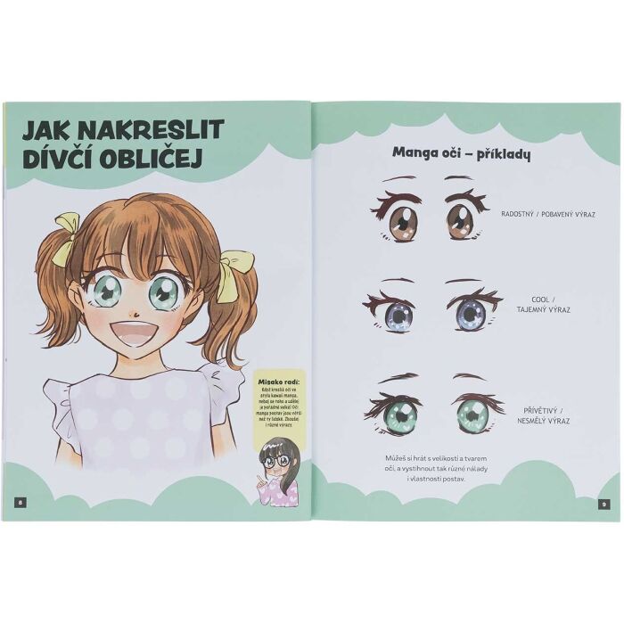 ELLA & MAX KAWAII MANGA: POSTAVY - Jak kreslit krok za krokem s MISAKO ...