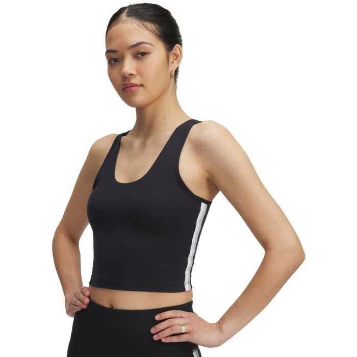 Under Armour MOTION SPORT TAPE TANK - Women's top - black | SPORTISIMO.COM