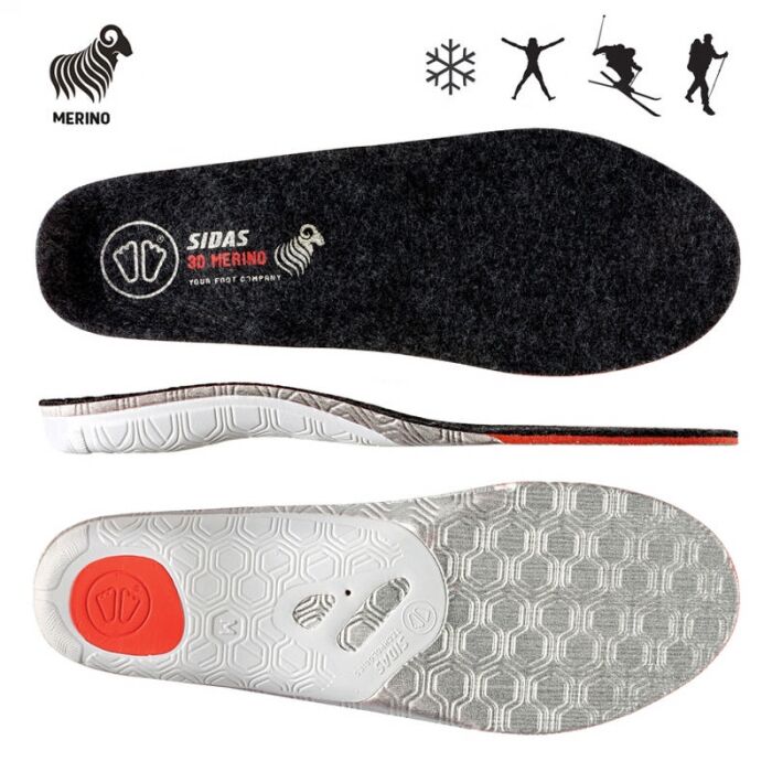 Sidas WINTER 3D MERINO - Zimné vložky do topánok | SPORTISIMO.SK
