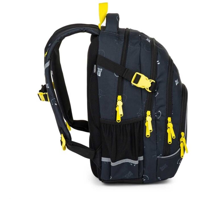 Oxybag SCOOLER SMILEY WORLD - Studentský batoh - černá | SPORTISIMO.CZ